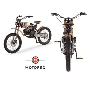 Motoped Cruzer Review – the board track-inspired cruzer motorized bike