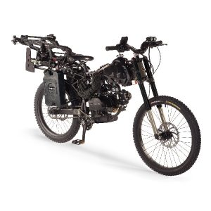 Motoped Survival Review – the board track-inspired survival motorized bike