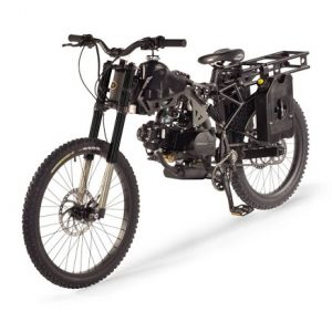 Motoped Survival Review – the board track-inspired survival motorized bike