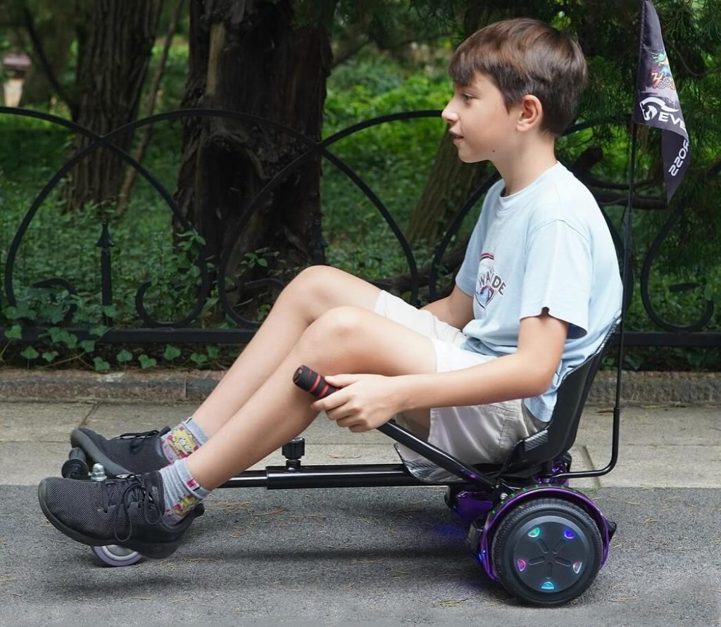 EVER CROSS Hoverboard Seat Review - Personal Electric Transport